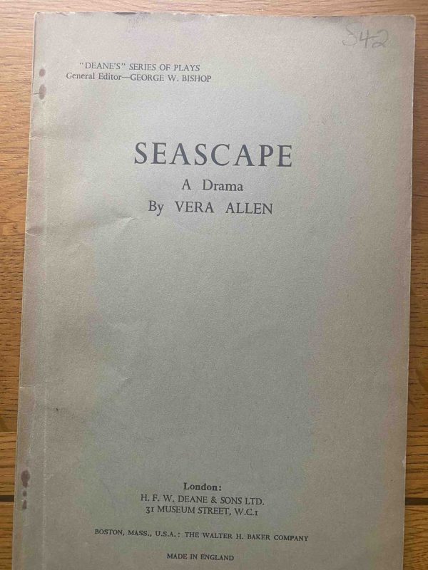 SEASCAPE by Vera Allen – Theatre Plays